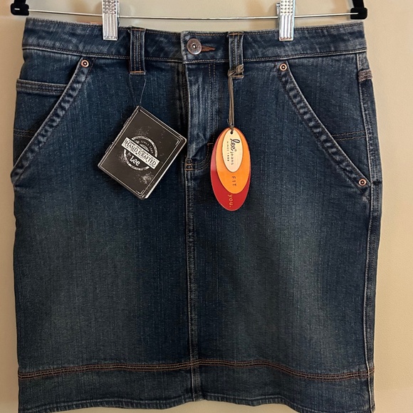 Lee | Skirts | Nwt Lee Denim Skirt | Poshmark
